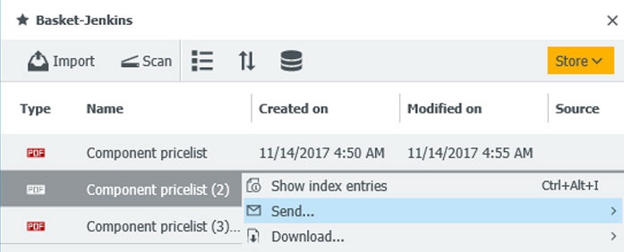Tip: Splitting a PDF Document in DocuWare Viewer